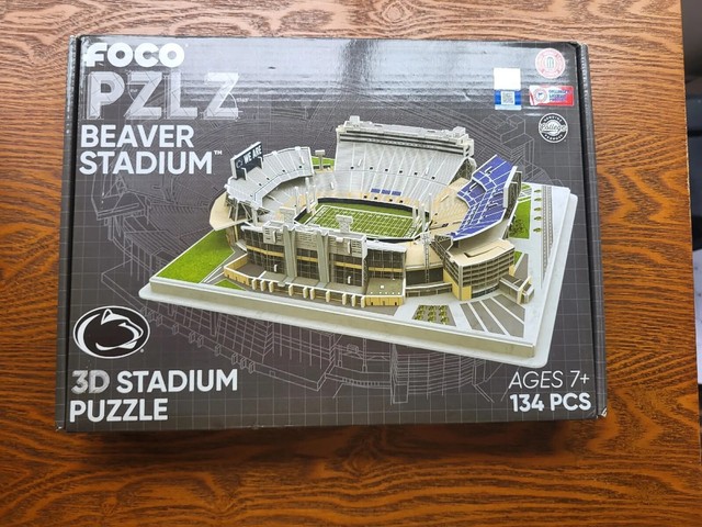 Penn State PSU Foco 3d Beaver Stadium Puzzle Nittany Lions for sale ...