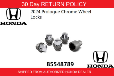 🔥Genuine OEM Honda 2024-2025 Prologue Chrome Wheel Lock Set 85548789🔥 ...