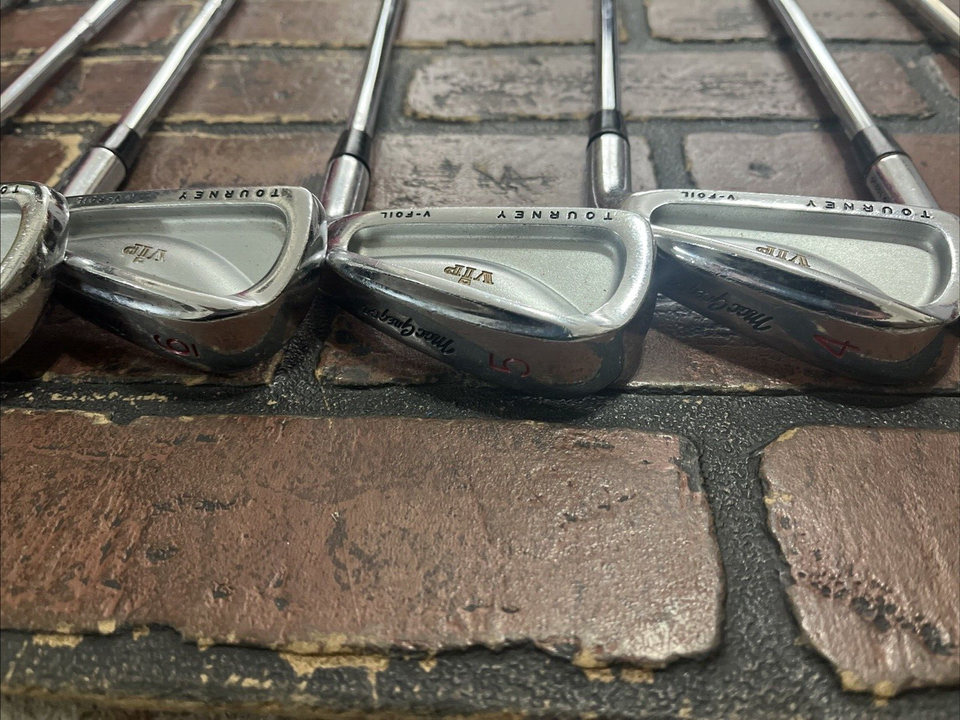MacGregor VIP Tourney V-FOIL Forged Iron Set 3-PW, 58 Degree Wedge RH ...