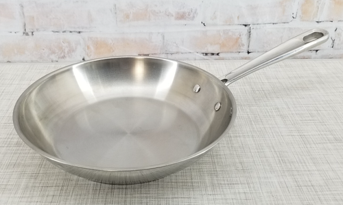 Emeril All Clad 10 Inch Frying Skillet Sauté Pan Stainless Steel Cooper ...