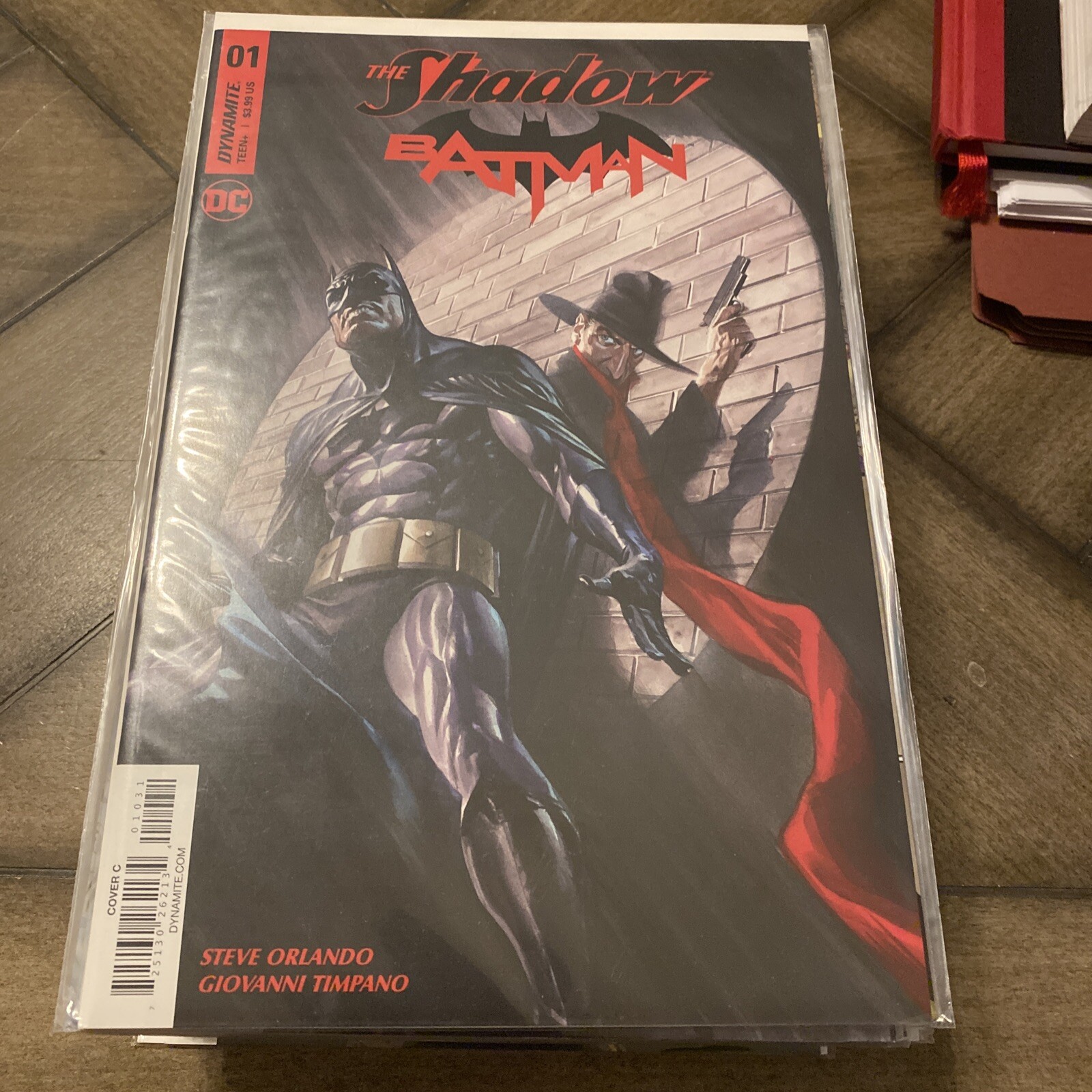 SHADOW BATMAN #1 DYNAMITE DC COVER C VARIANT ROSS | eBay