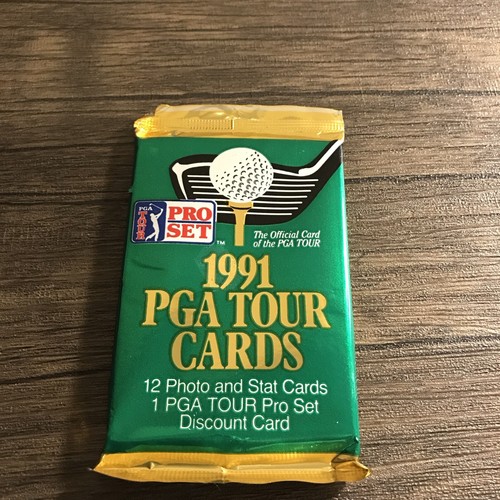 (1)- 1991 Pro Set PGA Tour Golf Pack-12 Cards-Factory Sealed----- | eBay