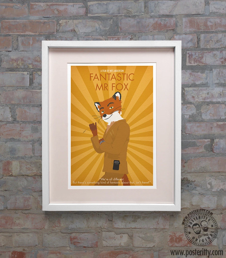 Fantastic Mr Fox Minimalist Poster
