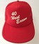 40 West Exxon Gas Station Snapback Trucker Red Mesh Vtg Baseball Cap ...