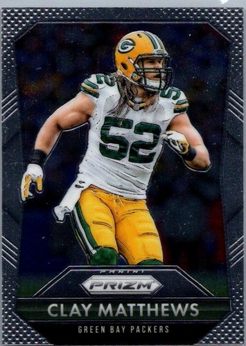 2015 Panini Prizm Clay Matthews Card #121 Green Bay Packers | eBay