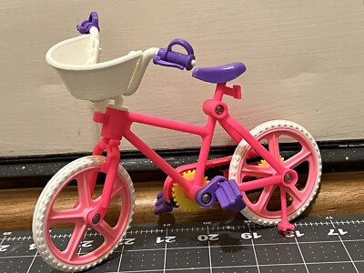 Vintage Mattel Barbie Bicyclin Stacie Outdoor Pink Bike 1996 | eBay