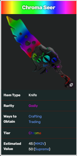 Chroma Seer MM2 (Digitally Delivered Fast) | eBay