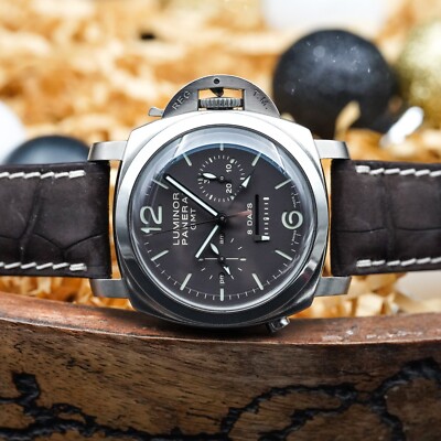 Panerai Luminor 1950 8 Days Chrono Monopulsante 311 GMT- PAM00311 Extra ...