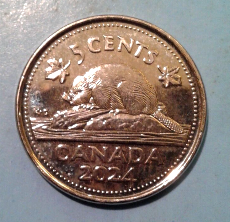 Canada 5 Cents coin 2024. | eBay