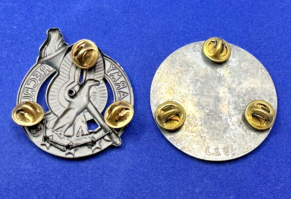 Modern US Army Recruiter Badge & Army National Guard Recruiter Badge ...