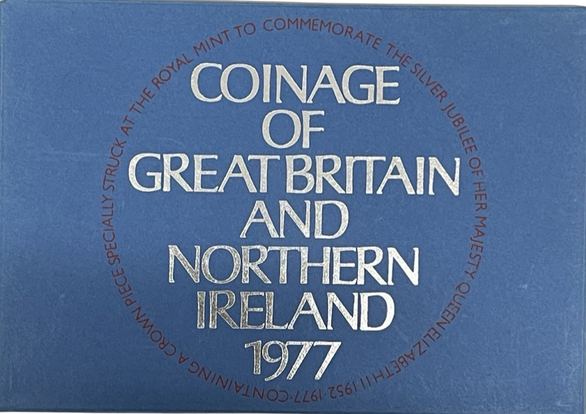 1977 ROYAL MINT COINAGE OF GREAT BRITAIN AND NORTHERN IRELAND PROOF ...