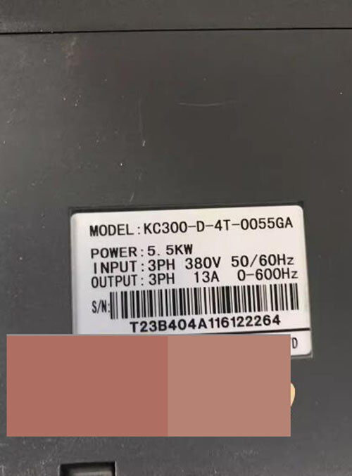 1pc used Kechuan inverter KC300-D-4T-0055GA 5.5kw 380v | eBay