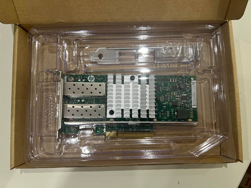 New HP 560SFP+ 10GB DUAL PORT SFP+ Ethernet Adapter 665249-B21 665247 ...