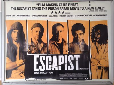 Cinema Poster: ESCAPIST, THE 2008 (Quad) Brian Cox Damian Lewis Joseph ...
