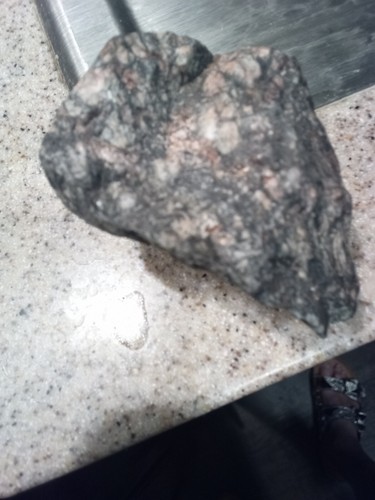 Lunar Breccia Meteorite Unslice From NEA 1225 gr - Rare Moon Rock ...