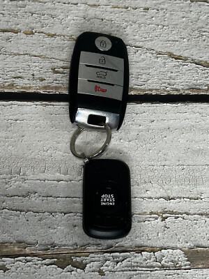 KIA Smart Key FOB 4 Button Valet Key with Remote Start FOB (VA5RED301 ...
