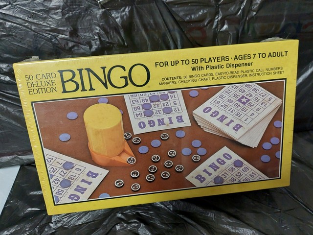 Vintage 1974 Whitman Deluxe 50 Card Bingo Game 4805 Complete for sale ...