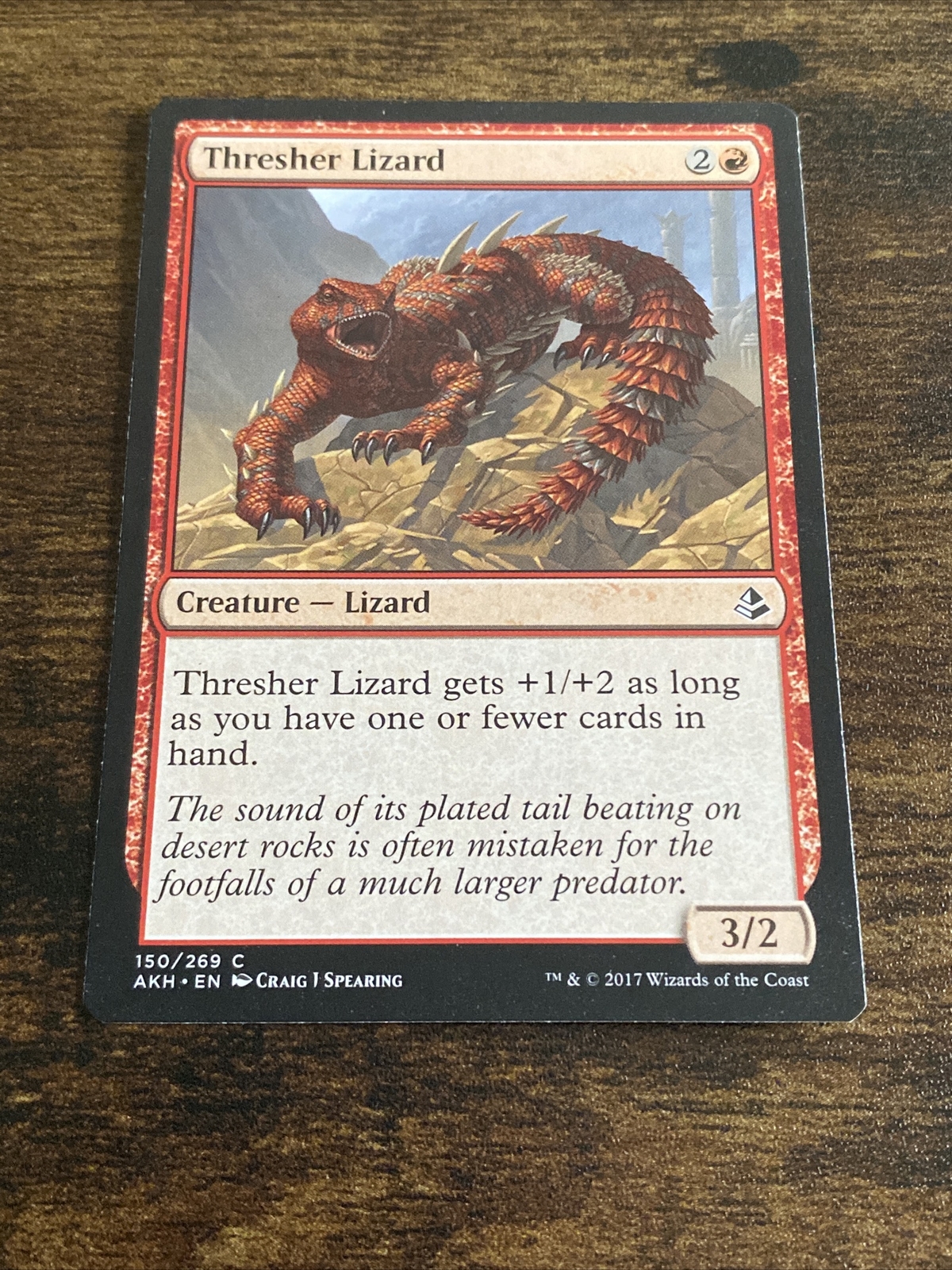 Thresher Lizard 150/269 Amonkhet Magic The Gathering MTG D177* | eBay