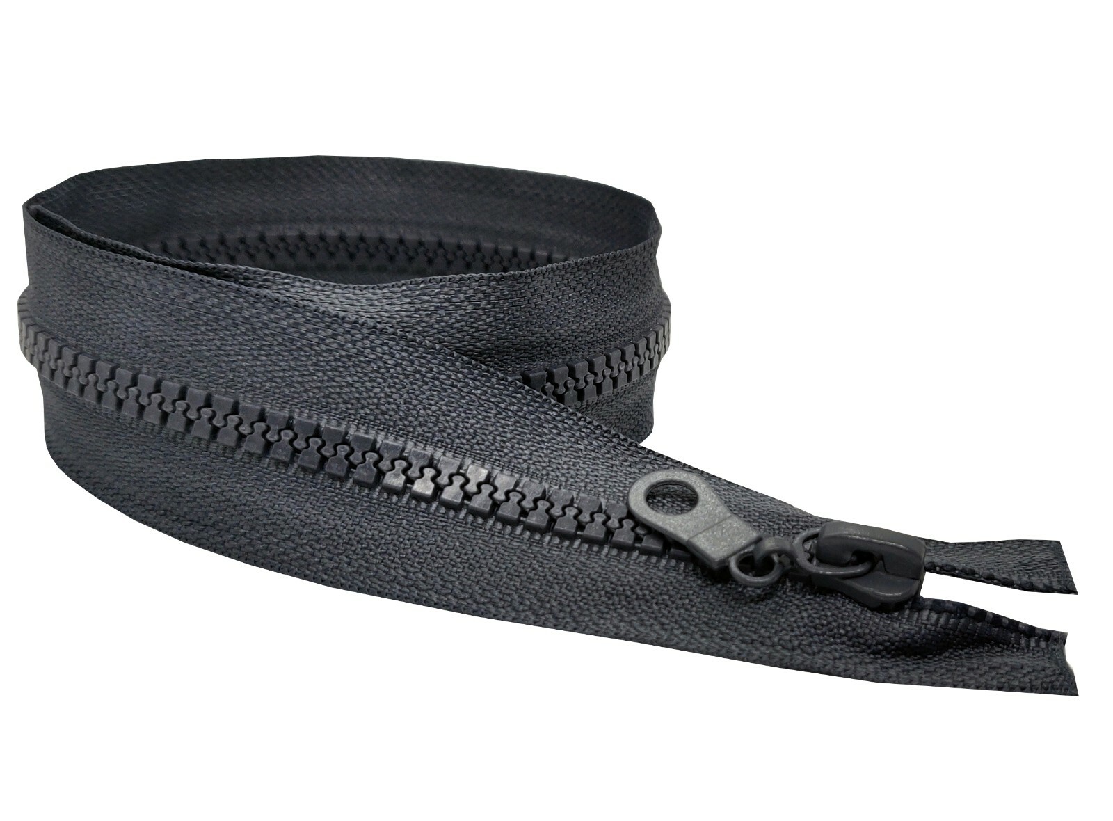 Open End Chunky Zipper Plastic Resin Zip Fastener Size #5 Single ...