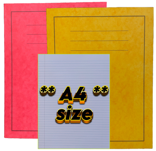 A4 School Lined Exercise Writing Books *Good quality* Single Or Bulk ...