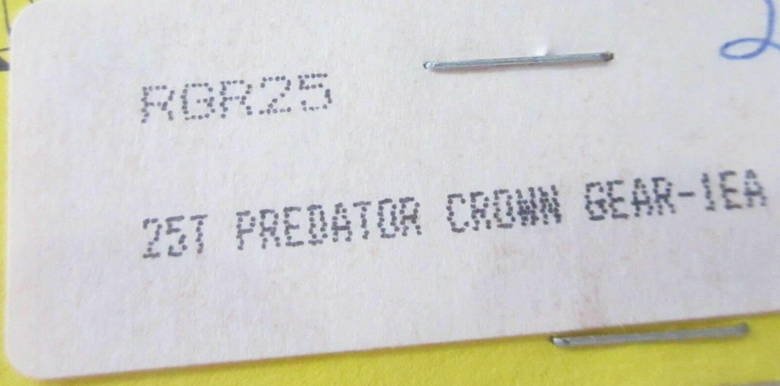 WIZZARD HIGH PERFORMANCE SLOT CAR HO SCALE 25 TOOTH PREDATOR CROWN GEAR ...