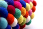 BEST PRICE! FELT BALLS 1cm x 100 pieces - MIX OF COLORS OR CHOOSE your ...