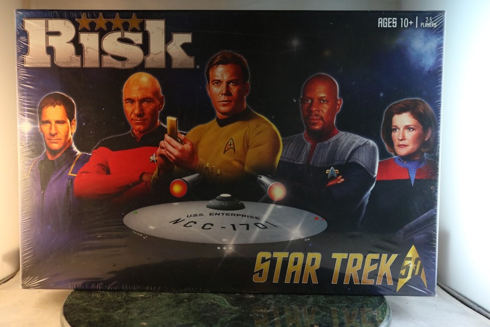 Star Trek 50th Anniversary Edition RISK Board Game NEW SEALED BOX! | eBay