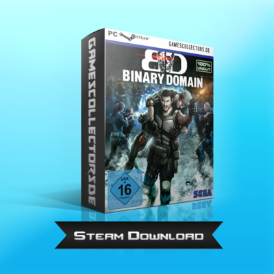 Binary Domain - PC - Steam Gift / Geschenk - Digital Download | eBay.de