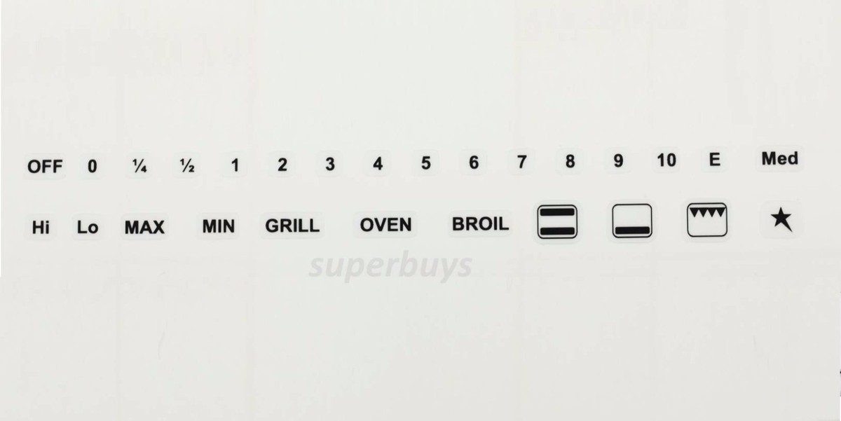 Broil Oven Symbol
