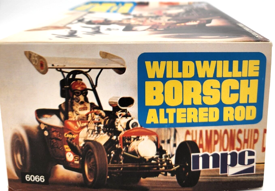 MPC Wild Willie Borsch “Winged Express” Altered Rod 1:25 Scale Model ...