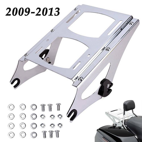 Two-up Tour Pack Pak Trunk Mounting Rack Luggage Bracket For Harley ...