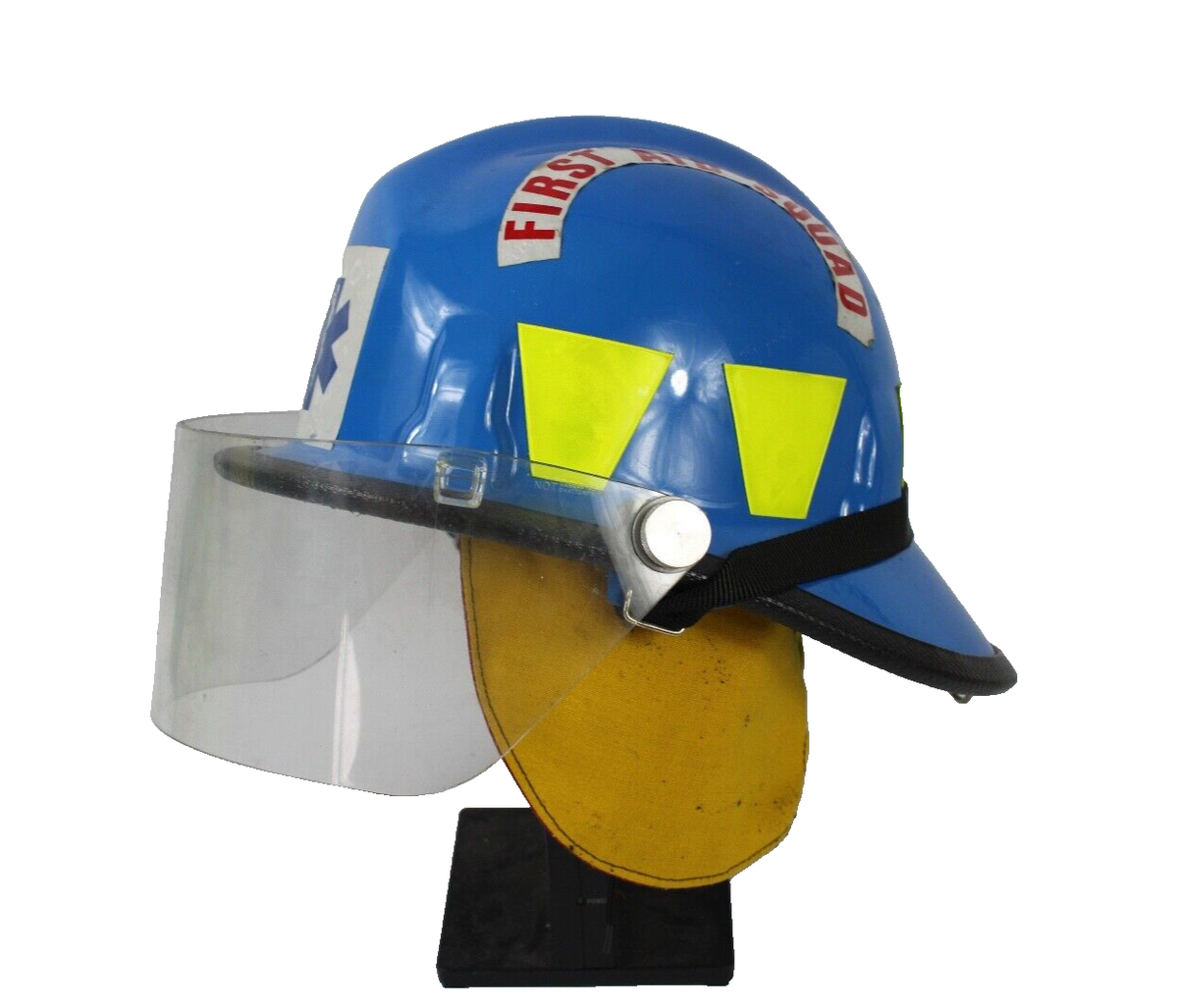 Blue Fire Helmet