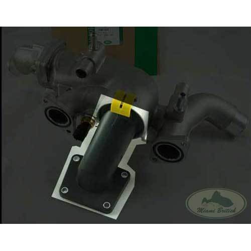LAND ROVER THERMOSTAT HOUSING RANGE V8 4.4L HSE 06-09 4680290 4359953 ...