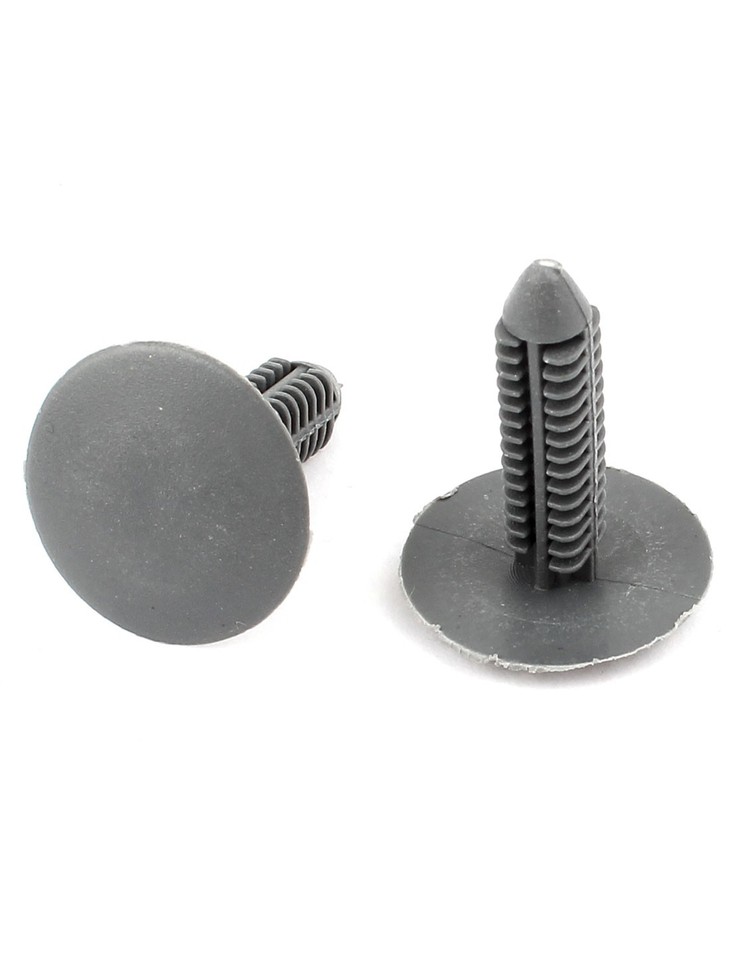Auto Parts Plastic Push Screw Rivet Panel Fixings Clips Gray 10 Pcs | eBay