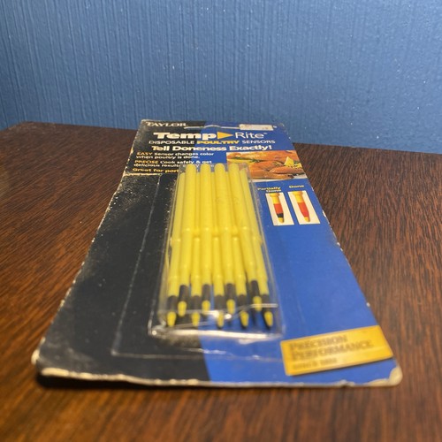 Taylor TEMP RITE Disposable Meat Thermometer Sensors - Poultry # 8775 9 ...