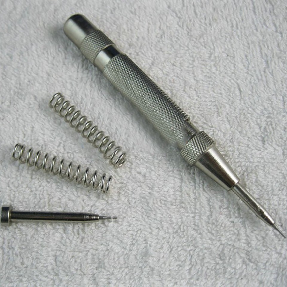 Steel Durable Spring Type Watch Link Pin Remover Punch Loaded Watch ...