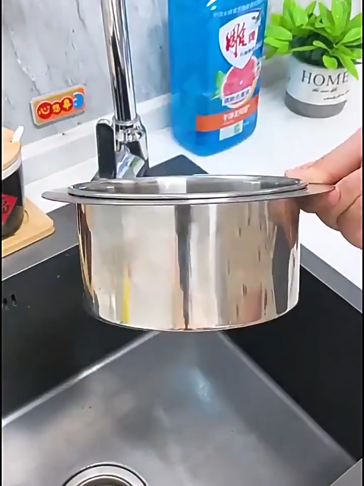 Stainless Steel Swan Sink Strainer Basket Hanging Drain Filter Kitchen ...