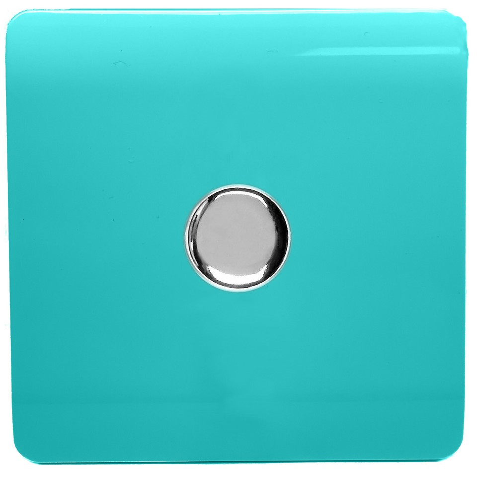 Trendi Switch Bright Teal Designer Lightswitches, Plug Sockets, Fused ...