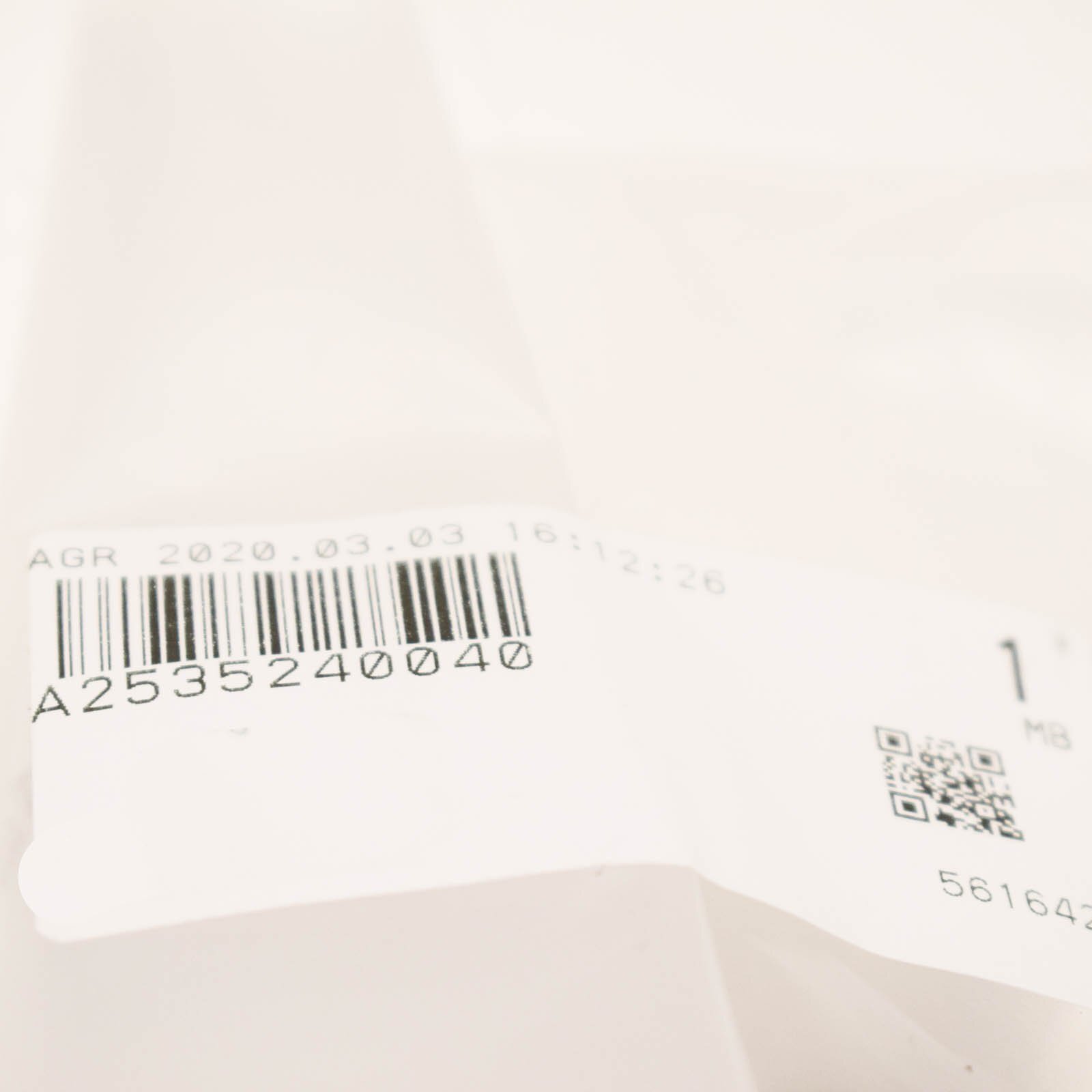 MERCEDES-BENZ GLC Coupe C253 Noise Insulation Left Holder A2535240040 ...