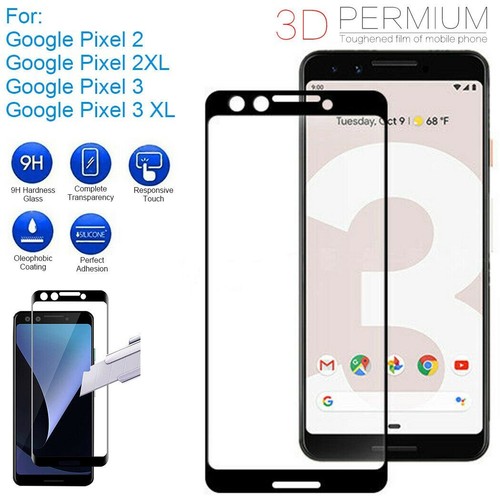 Premium Tempered Glass Screen Protector For Google Pixel 2/3 2/3XL 3A ...