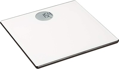Amazon Basics Body Weight Scale - Auto On/Off Function Off-White | eBay UK