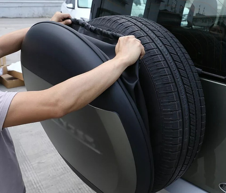 Gondwana Stone Spare Tire Wheel Cover Fits For LR Defender 90 110 130 ...