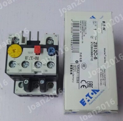 New EATON MOELLER Thermal Overload Relay ZB12C-6 (4-6A )XTOB006BC1C | eBay