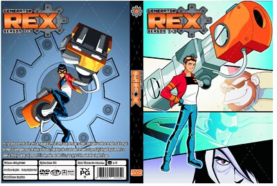Generator Rex Complete Animated Series Season 1-3 Episodes 1-60 English ...
