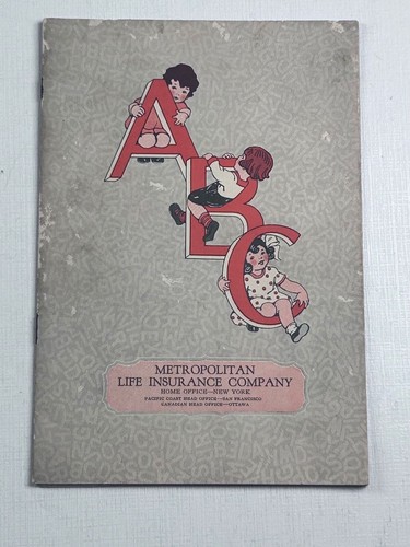 Advertising Booklet Metropolitan Life Insurance Co ABC | eBay