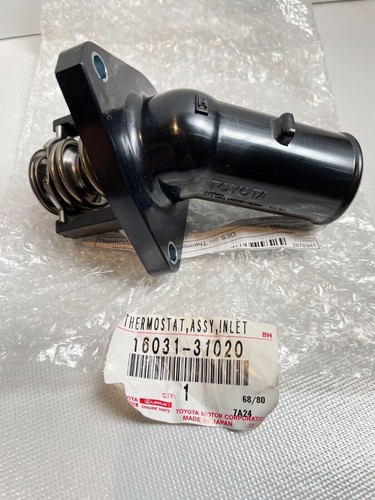 16031-31020 New OEM Toyota Engine Thermostat w/ Housing LEXUS Genuine ...