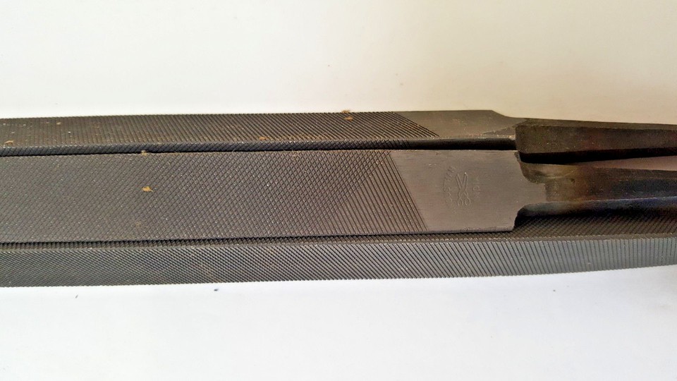 10" (250mm) Three Square 2nd Cut Files, Grobet File Company, 3 pcs, NEW ...