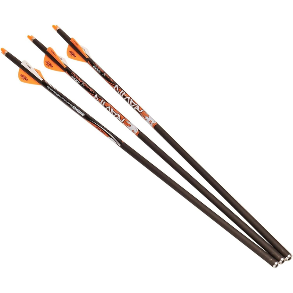 Ravin 400 Grain Pure Carbon Construction Lighted Crossbow Arrows Set of ...