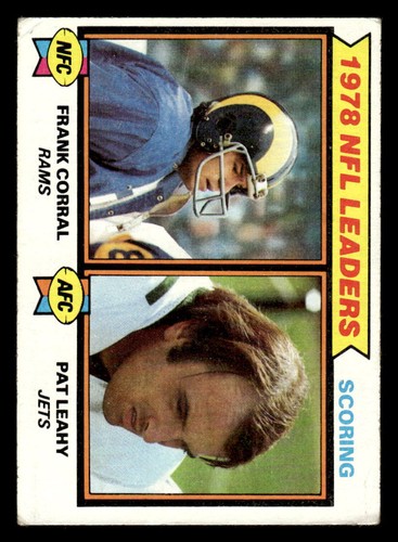 1979 Topps #4 1978 NFL Leaders: Scoring (Frank Corral / Pat Leahy) | eBay
