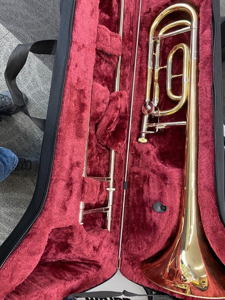 Brand New Trigger Trombone with hard case and mouthpiece | eBay
